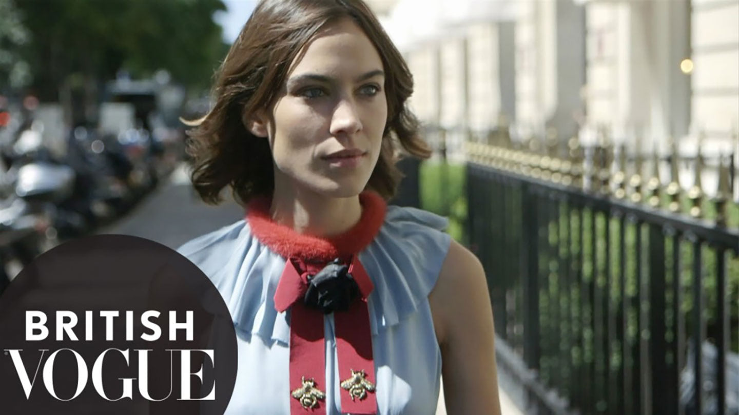 British Vogue — Alexa Chung Future of Fashion — Niall Kenny